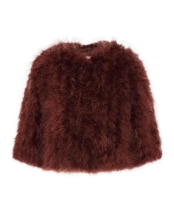 YVES SALOMON Feather-embellished Jacket