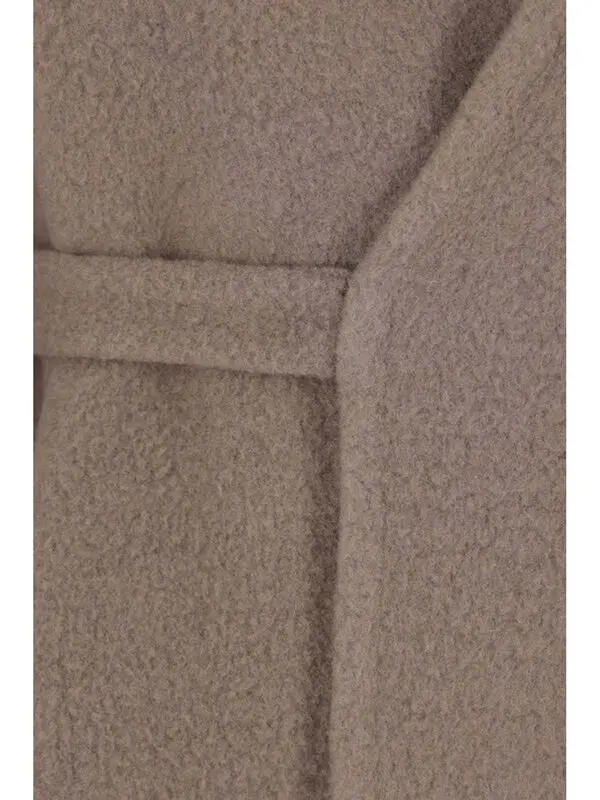 Rick Owens V-neck Long-sleeved Coat
