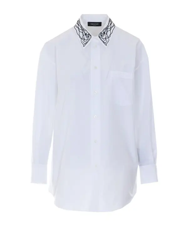Fabiana Filippi Embellished Collar Shirt