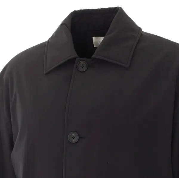 THE ROW Single-breasted Oversized Coat - Black
