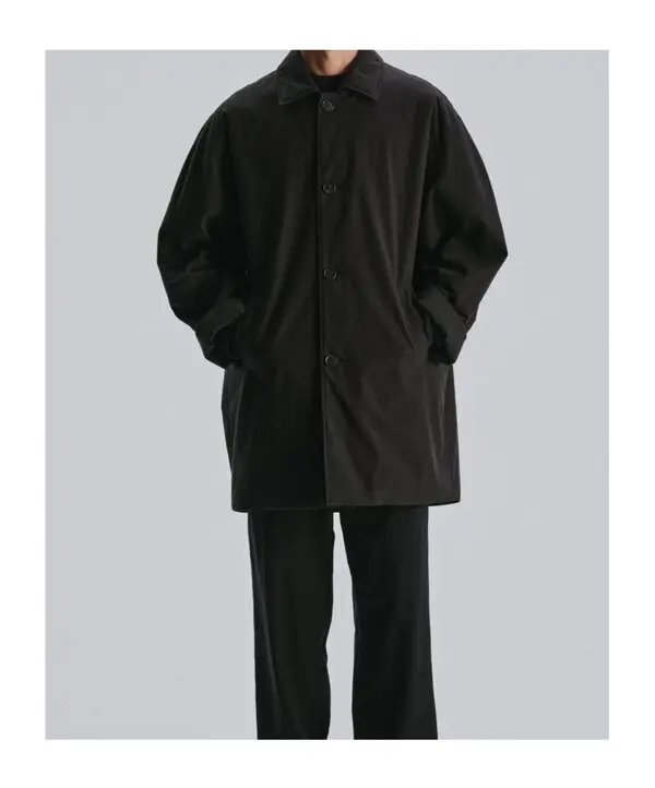 THE ROW Single-breasted Oversized Coat - Black