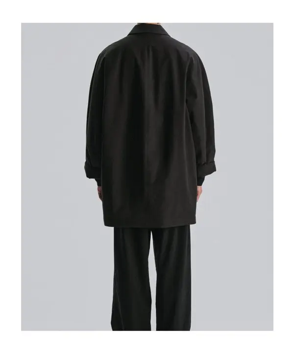 THE ROW Single-breasted Oversized Coat - Black