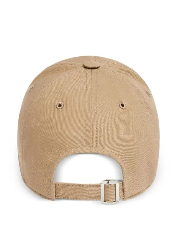 COURREGES Ac Logo Cotton Baseball Cap