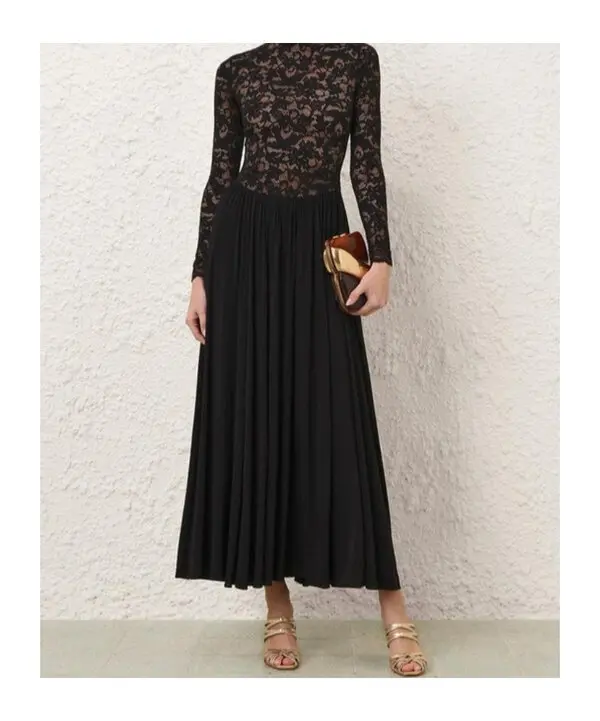 Zimmermann Lace Jersey Dress