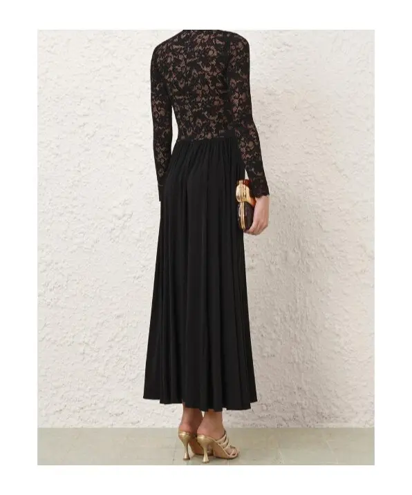 Zimmermann Lace Jersey Dress