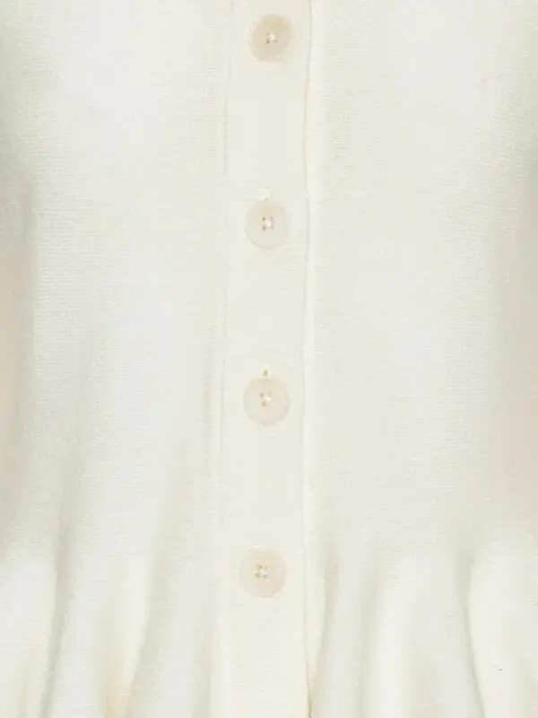 ROTATE BY BIRGER CHRISTENSEN Sculptured Knit Cardigan