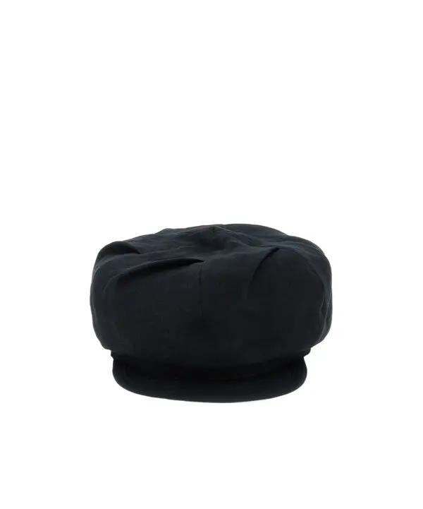 Yohji Yamamoto Tuck Casquette Linen Cap