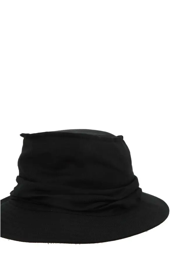 Yohji Yamamoto Draped Bucket Hat