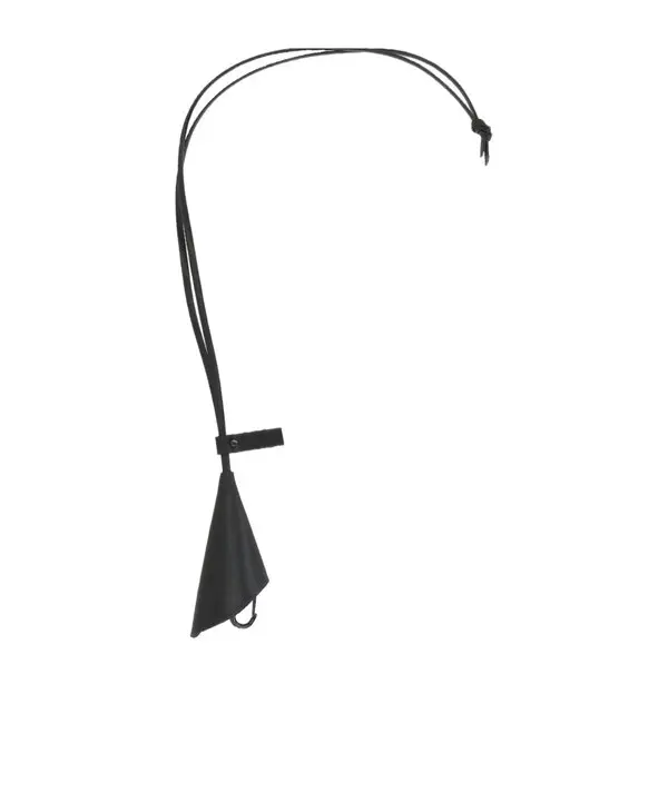 Yohji Yamamoto Conical Leather Keychain