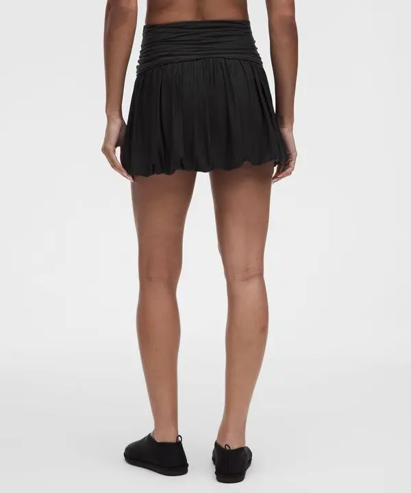 Lululemon 2-in-1 Bubble-hem Mini Dress - Black