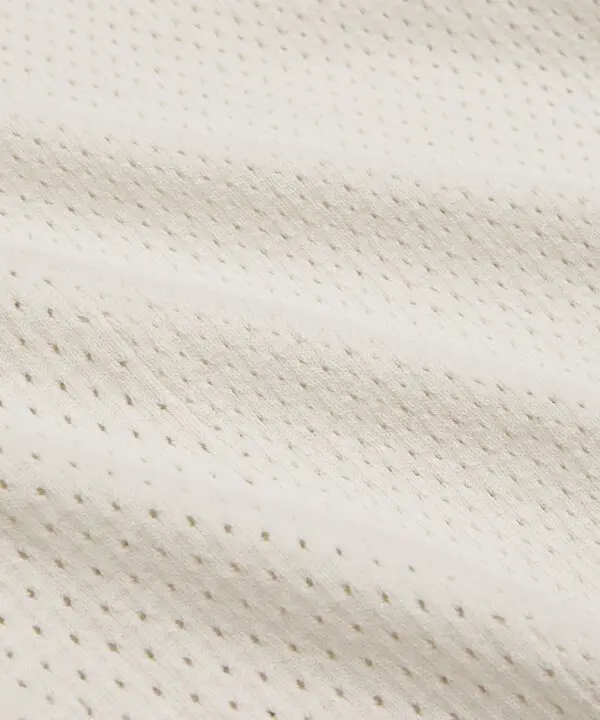 Lululemon Cotton-blend Knit Long-sleeve Polo Shirt - Light Ivory
