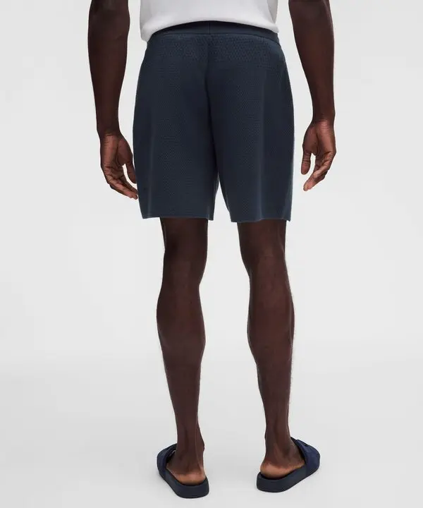 Lululemon Cotton-blend Knit Short 7 - True Navy
