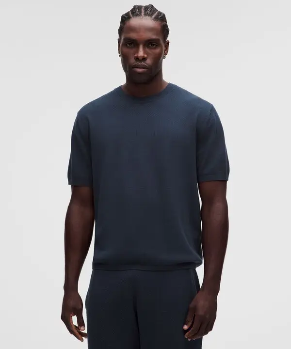 Lululemon Cotton-blend Knit T-shirt