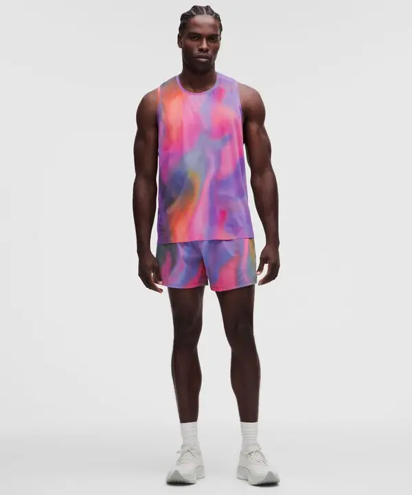 Lululemon Fast And Free Singlet - Speed Glow Multi