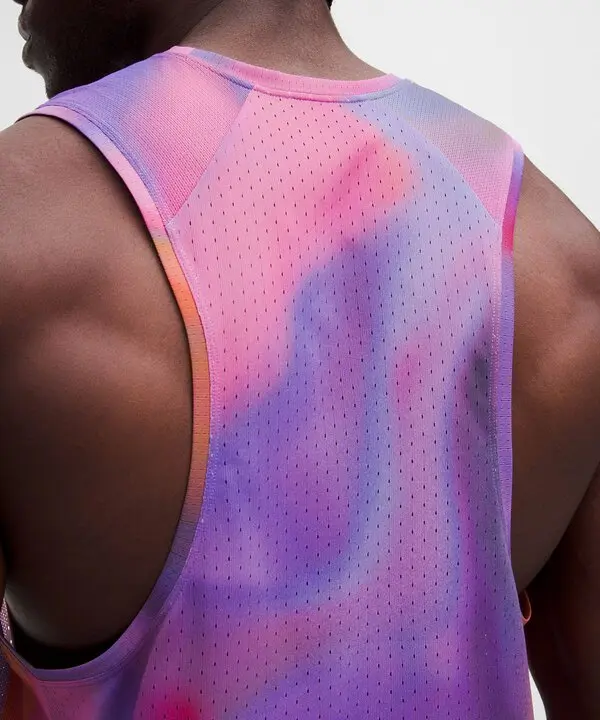 Lululemon Fast And Free Singlet - Speed Glow Multi