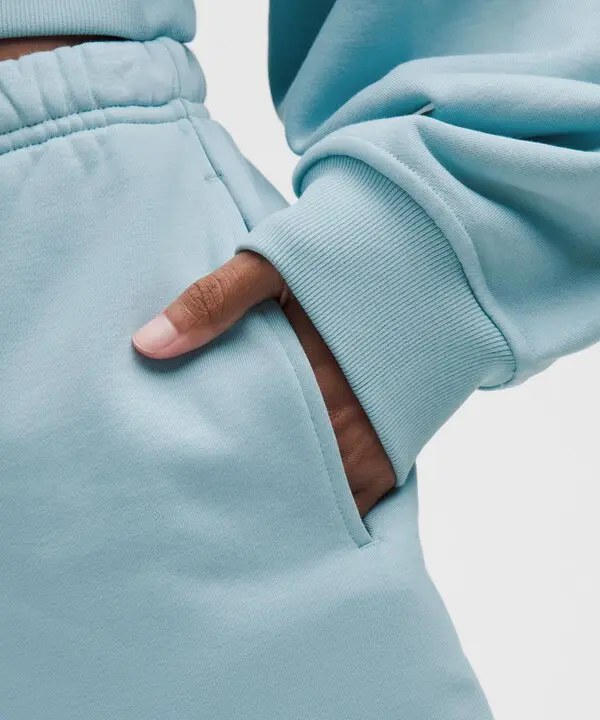 Lululemon French Terry Mid-rise Short 3.5 - Seafoam