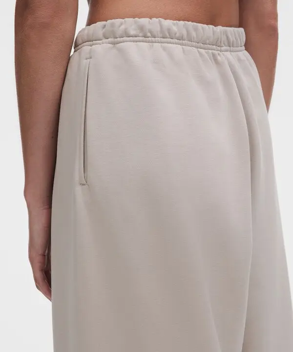 Lululemon French Terry Mid-rise Wide-leg Pants - Downtown Tan