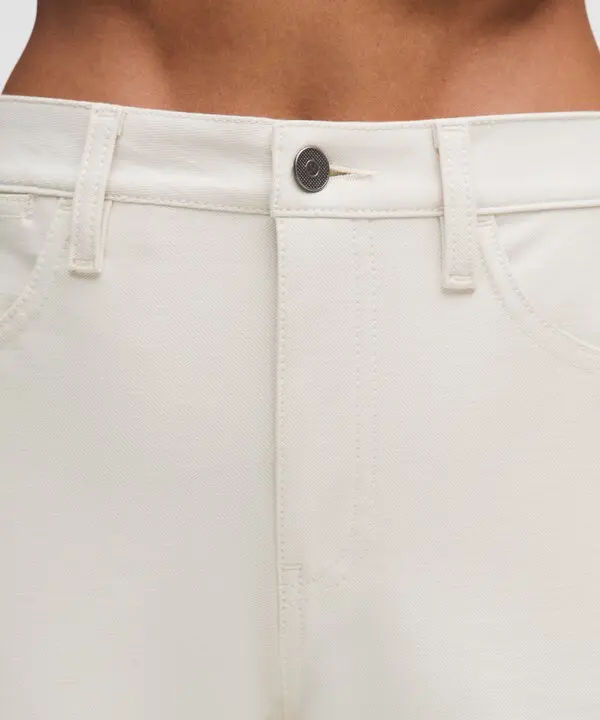 Lululemon Easyfive High-rise Subtle-flare Pant - Light Ivory