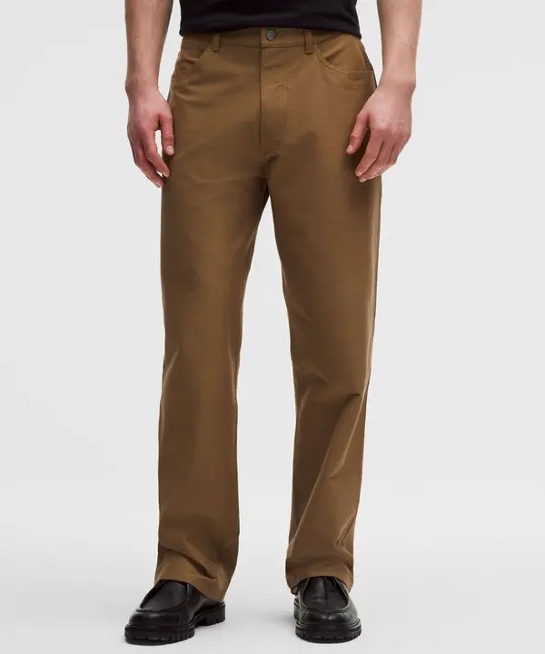 Lululemon Easy Five Loose-straight Pant " Inseam - Camel Brown