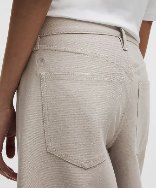 Lululemon Easyfive Low-rise Classic Wide-leg Pant - Downtown Tan