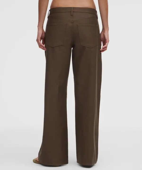 Lululemon Easyfive Low-rise Classic Wide-leg Pant