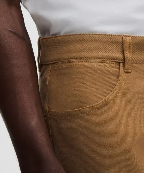Lululemon Easy Five Slim-straight Pant 34l - Camel Brown