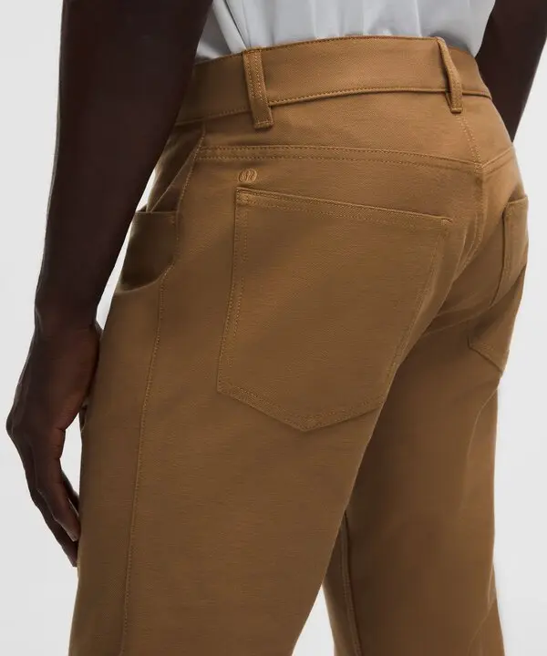 Lululemon Easy Five Slim-straight Pant 34l - Camel Brown