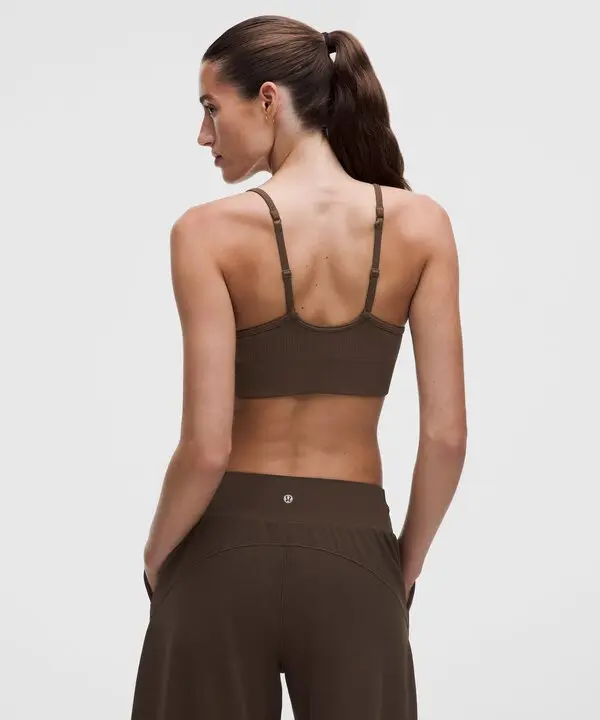Lululemon Ebb To Street Bra - Walnut Crunch