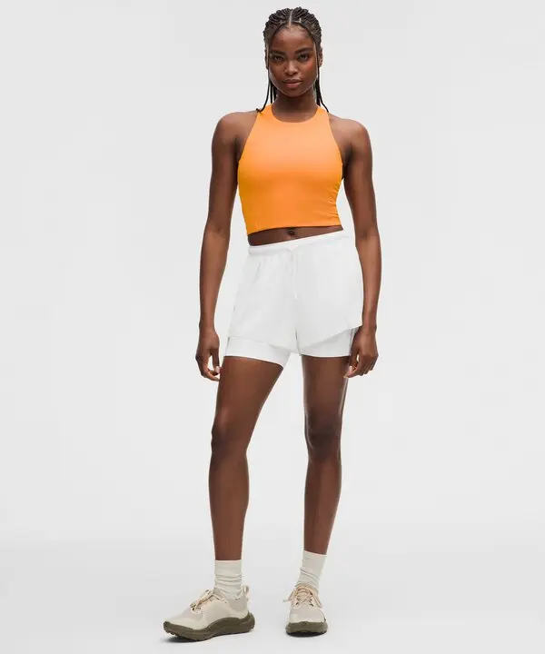 Lululemon Lightweight 2-in-1 Running High-rise Short - White