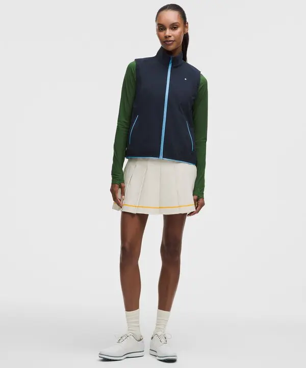 Lululemon Lightweight High-neck Golf Vest - True Navy/ocean Wave