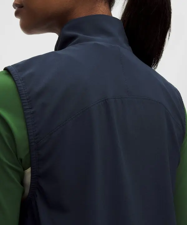 Lululemon Lightweight High-neck Golf Vest - True Navy/ocean Wave