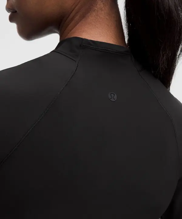 Lululemon Lightweight Mockneck Short-sleeve Shirt - Black