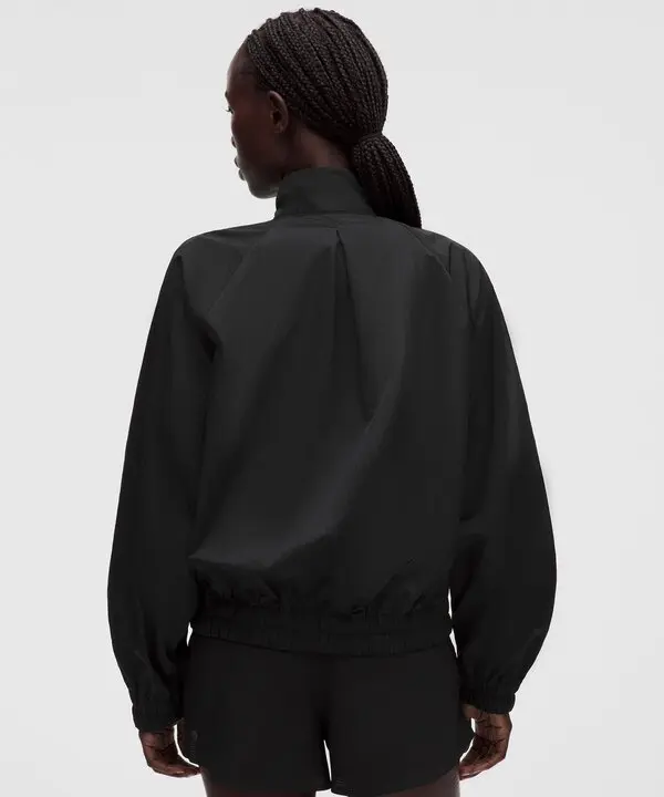Lululemon Lightweight Pleated Track Jacket