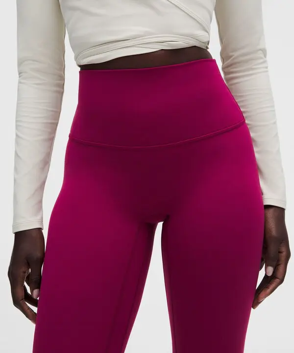 Lululemon Align No Line™ High-rise Crop 23 - Raspberry Rave