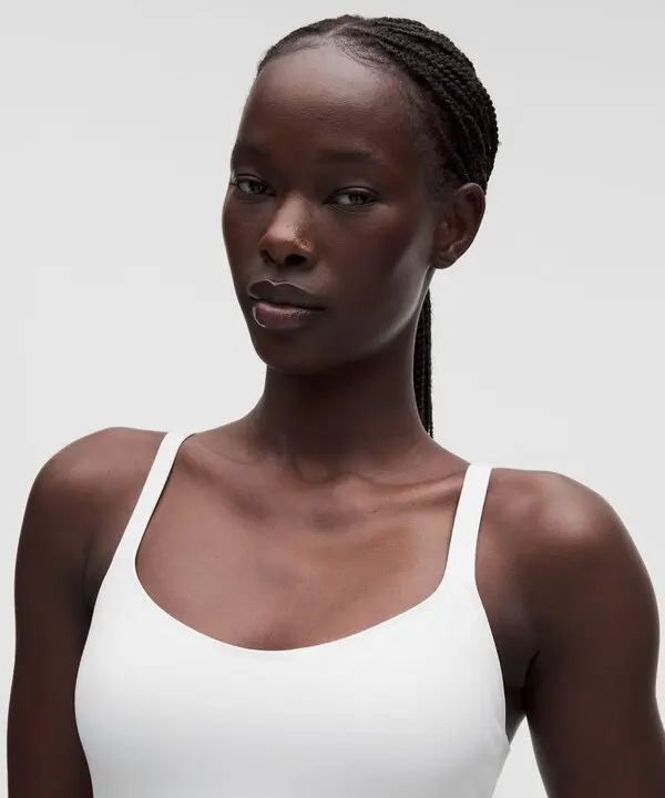 Lululemon Lightlift Open-back Bra - White