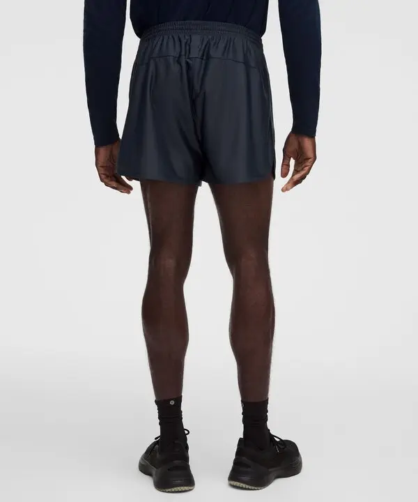 Lululemon Mesh Gym Linerless Short 4 - True Navy