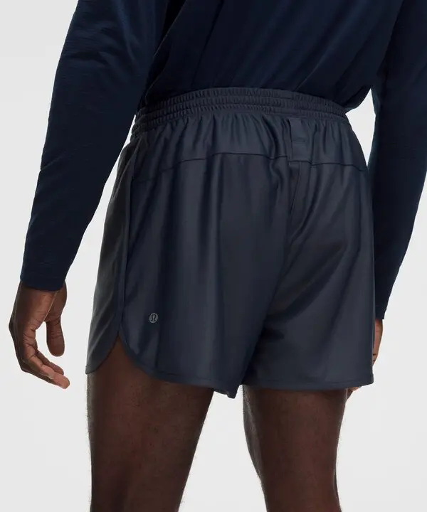 Lululemon Mesh Gym Linerless Short 4 - True Navy