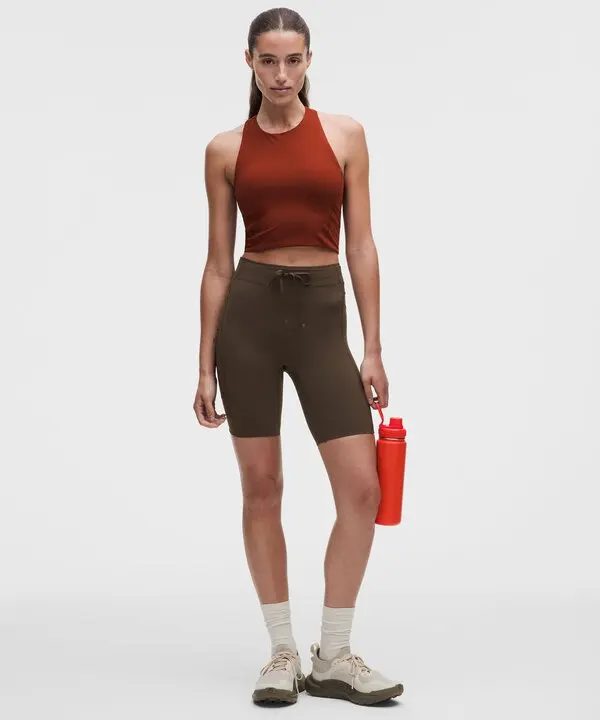 Lululemon No Line High-rise Running Shorts - Walnut Crunch