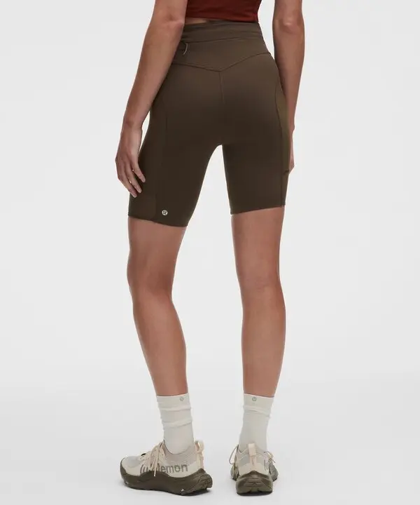 Lululemon No Line High-rise Running Shorts - Walnut Crunch