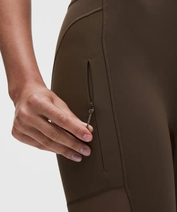 Lululemon No Line High-rise Running Shorts - Walnut Crunch