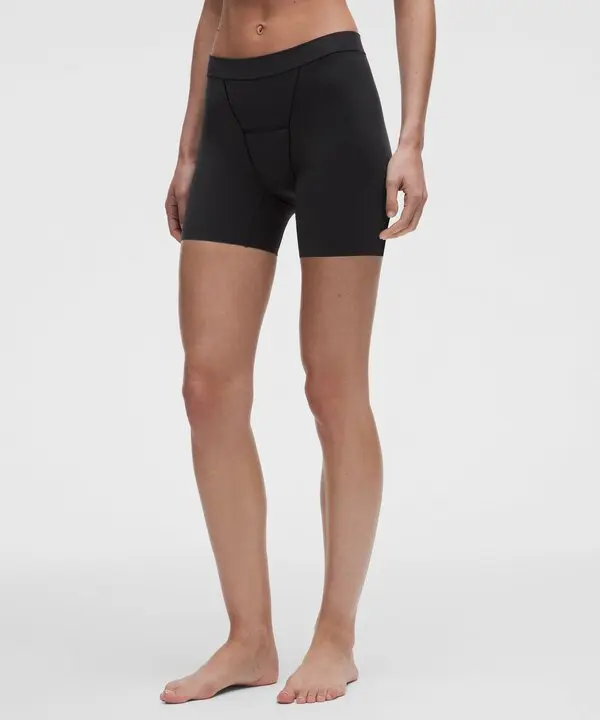 Lululemon Nulu Added Absorbency Extra-high-rise Shortie Underwear 5 - Black