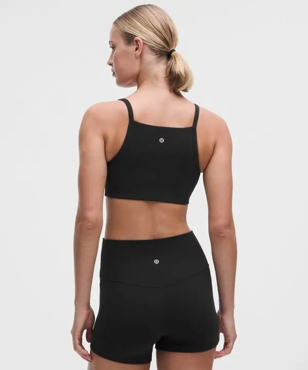 Lululemon Nulu Straight-neck Bra - Black