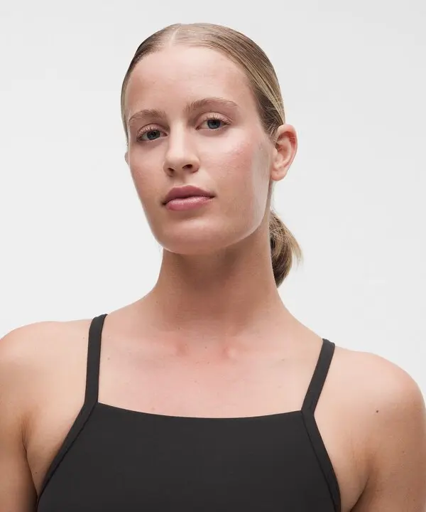 Lululemon Nulu Straight-neck Bra - Black