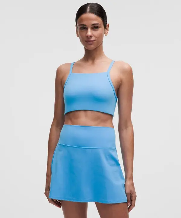 Lululemon Nulu Straight-neck Bra - Ocean Wave