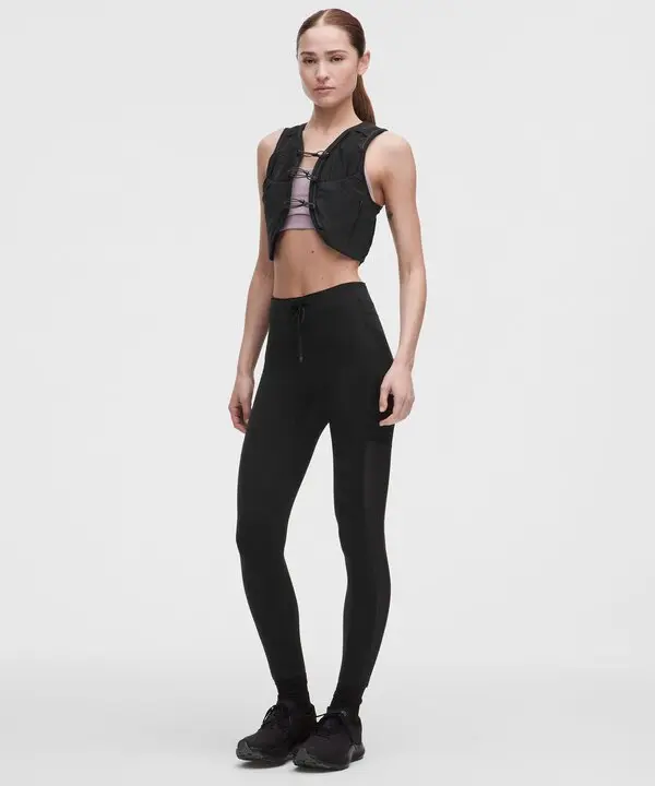 Lululemon No Line High-rise Running Tight 25 - Black