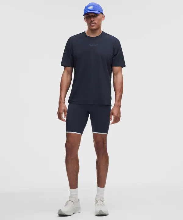Lululemon Nulux Running Half Tight 8 - True Navy