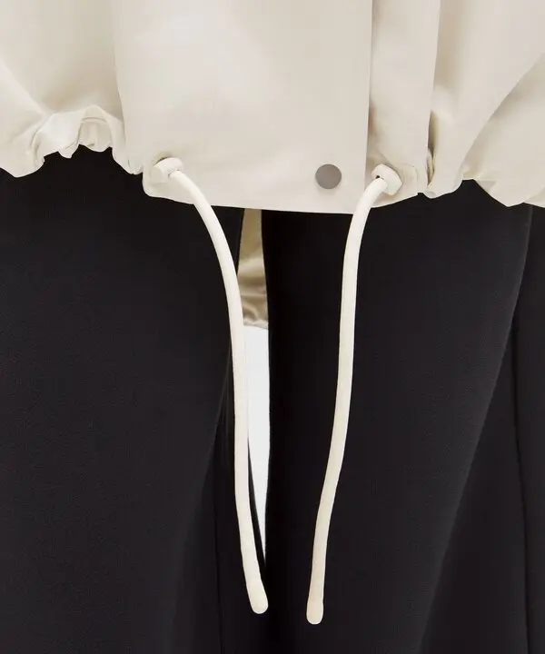 Lululemon Oversized Cocoon Rain Coat - Light Ivory