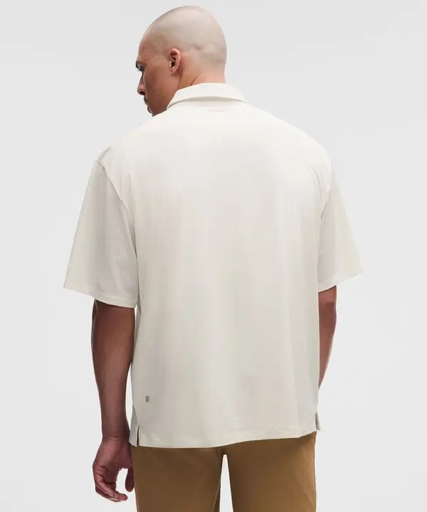 Lululemon Oversized Golf Polo Shirt - Coconut Ivory