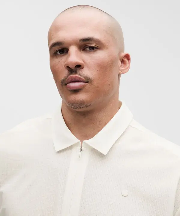 Lululemon Oversized Golf Polo Shirt - Coconut Ivory