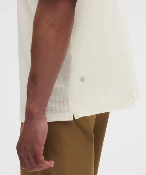 Lululemon Oversized Golf Polo Shirt - Coconut Ivory